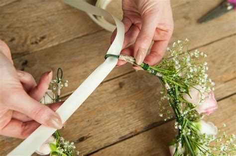 Blumen Blumenkranz Blumenkranz selber machen Blumen haarkränze