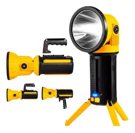 Holofote Multifuncional B max Td Lanterna E Tripé Cor Da Luz Amarelo MercadoLivre