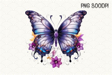Mystical Butterfly Sublimation Graphic By Artful Embroidery · Creative