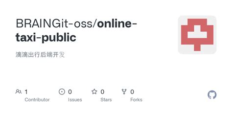 Github Braingit Oss Online Taxi Public