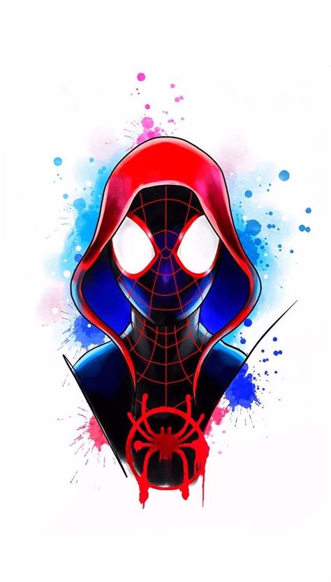 Spider Man Drawing Miles Morales