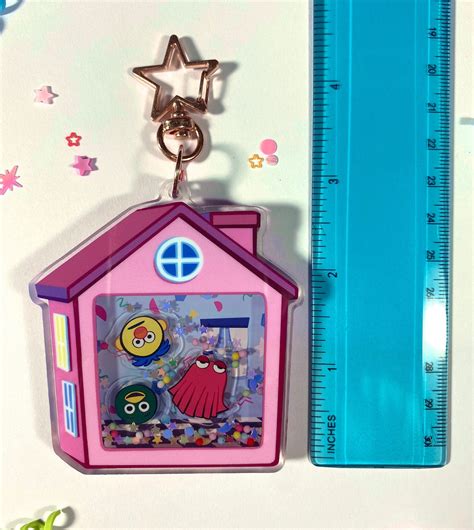 Dont Hug Me Im Scared Dhmis Liquid Shaker Keychain Acrylic Etsy Australia