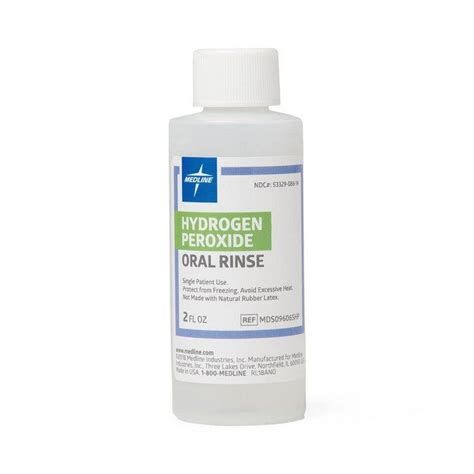 Medline Peroxi Fresh Hydrogen Peroxide Mouthwash