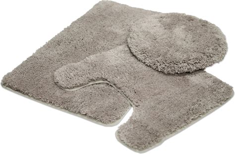 Queen Mary 3 Piece Bathroom Rug Set Luxury Soft Plush