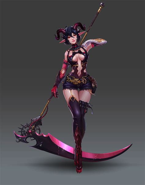 Female Priest And Mistress Dungeon And Fighter Drawn By Pengwang
