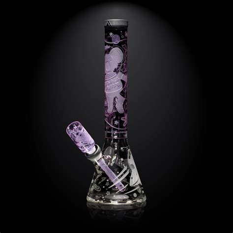 Hotbox 16” Beaker Bong Milkyway Glass