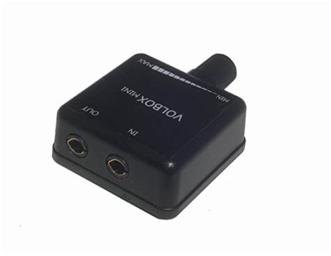 Volbox Inline Audio Volume Control Attenuator 3 5mm 1 8 Aux Mini — 🛍️