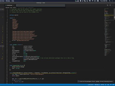 Tools Replace Use Of Gopkgs With Go List All Issue Golang Vscode Go GitHub