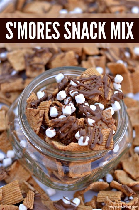 Smores Snack Mix A Night Owl Blog