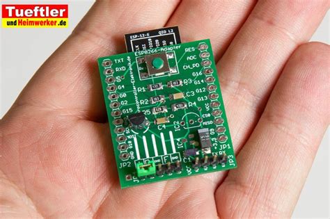 Esp8266 Esp12e Adapter Platine Tueftler Und Heimwerker De