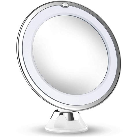 Vimdiff 10X Magnifying Makeup Mirror With Lights Portable Hand