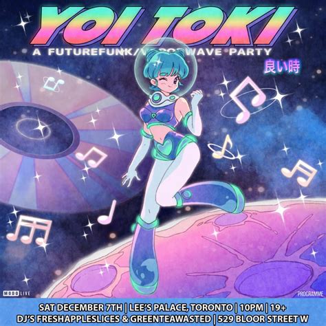 Yoi Toki A Futurefunkvaporwave Dance Party