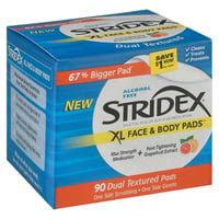 STRIDEX Stridex Xl Face Body Pads 90 Pads 90 Count Winn Dixie