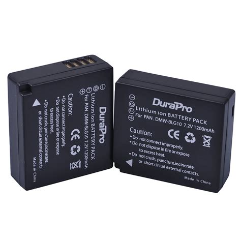 X DuraPro DMW BLG DMW BLG BLG Camera Battery For Panasonic LUMIX GF GF GX LX GX