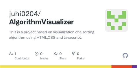GitHub Juhi AlgorithmVisualizer This Is A Project Based On Visualization Of A Sorting