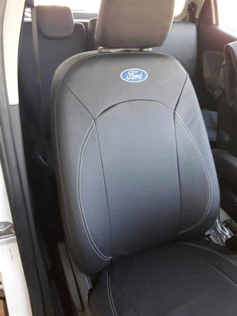 Capas De Couro Para Banco Do Carro Ford Nova Ecosport 2018 R 249 00