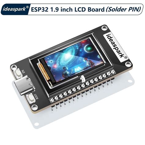 Ideaspark® Esp32 Development Board 1 14 Inch 135x240 Lcd Display Ch340 Wifi Bl Ebay
