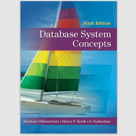 E Textbook Database System Concepts Th Edition By Abraham S Inspire Uplift