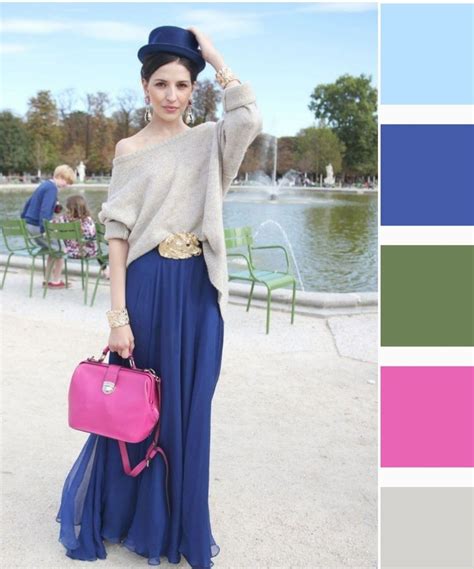 Цветовые сочетания Цветовые сочетания Весенний стиль Как носить шарф