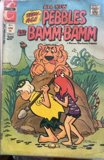 Pebbles And Bamm Bamm 4 1972 Pebbles Flintstone Comic Books