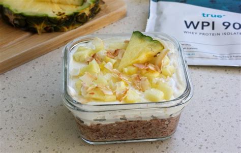 Pina Colada Overnight Weet Bix True Protein