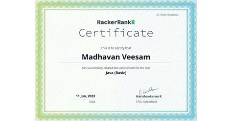🌟 Im Thrilled To Announce That I Have Successfully Completed The Java Basics Certification On