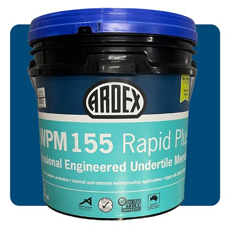 Ardex Wpm 155 Rapid Undertile Pu Acrylic Hybrid Membrane — The Waterproofing Shop