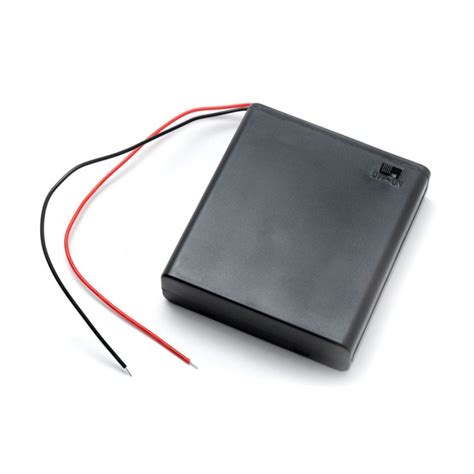 Батарейный отсек Um 3x4 4 X АА с выключателем Купить в Roboshop