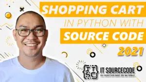 Shopping Cart In Python With Source Code