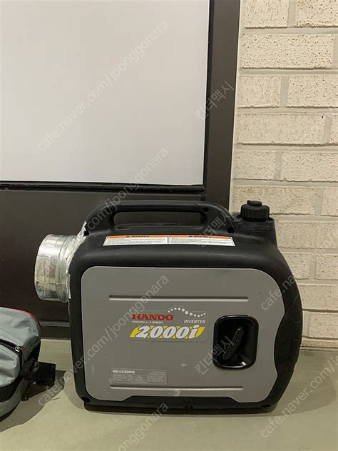 한도 인버터 2키로 발전기 흡음덕트포함 기타 캠핑용품 중고나라