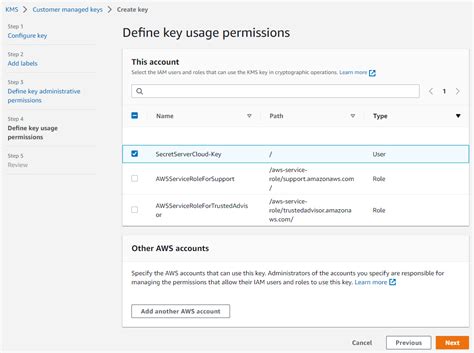 Aws Key Management In Secret Server Cloud