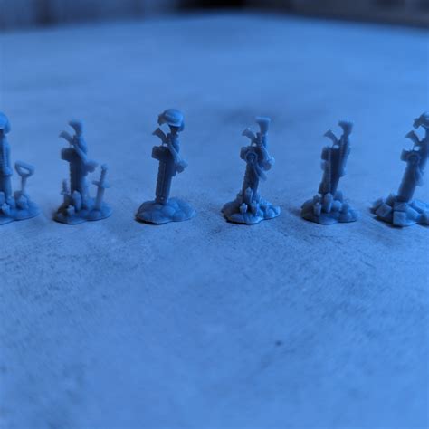 3d Printable Imperial Objective Markers Presupported By Alpineweiss3d