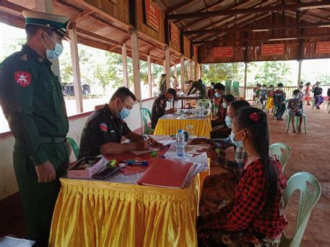 ပုံပါကျင်မြို့၌ ပန်းခင်းစီမံချက်ဖြင့် နိုင်ငံသားစိစစ်ရေးကတ်ပြားနှင့