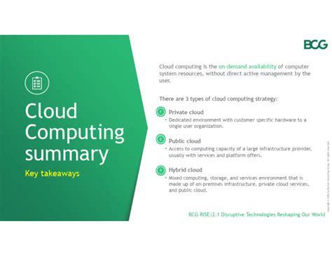 Cloud Computing Summary | PDF