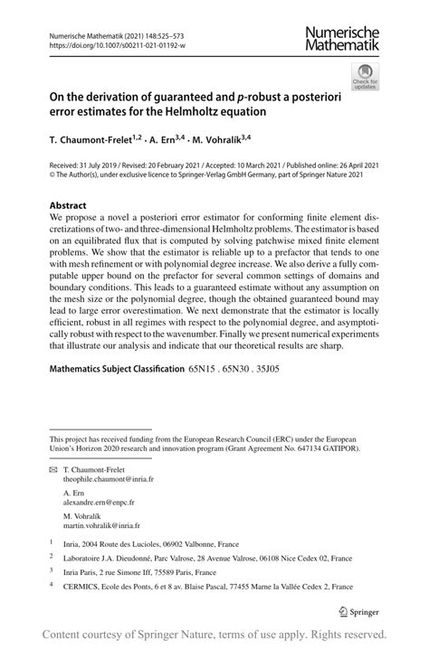 On The Derivation Of Guaranteed And P Robust A Posteriori Error
