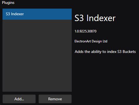 Free S3 Indexer Plugin Search Cloud One