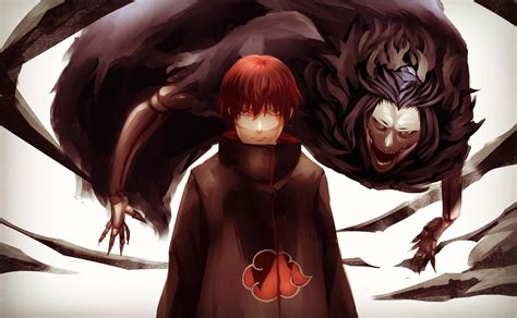 Download Sasori With Third Kaze Puppet Art Wallpaper