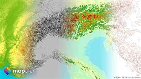 Global Terrain Basemap For Qgis Maptiler