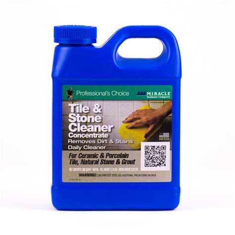 Miracle Sealants 32 Oz Tile And Stone Cleaner Tsc Qt H The Home Depot
