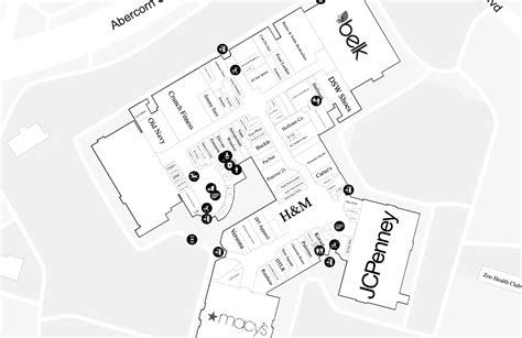 Oglethorpe Mall Map All Maps