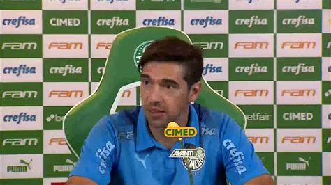 Vídeo Veja A Coletiva De Abel Ferreira Após Palmeiras 2 X 1