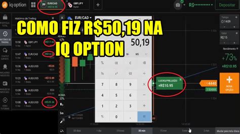Iq Option Como Ganhei R5019 Na Iq Option Youtube