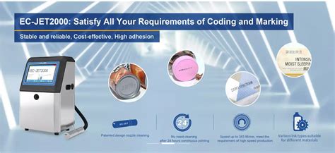 Ec Jet High Performance Coding And Marking Solutions In Ghana