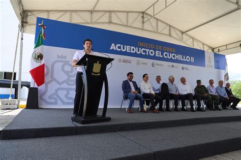 Inicio de obra Acueducto El Cuchillo II en Nuevo León Secretaría de