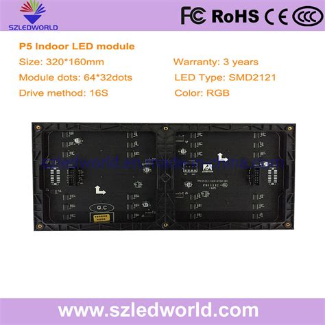 High Resolution P5 Indoor SMD Full Color LED Display Module LED Module And LED Display Module