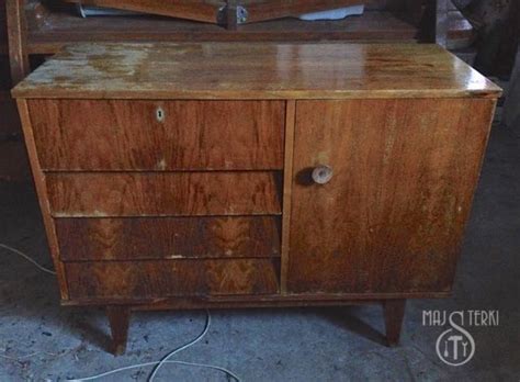 Majsterki DIY zrób to sam jak to zrobić Odnawiamy komodę na wysoki