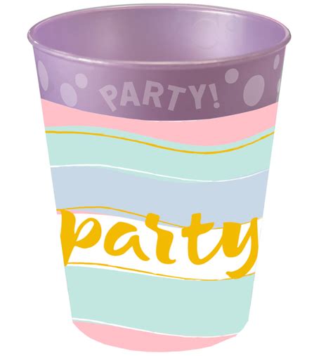 Colour Elegant Party Micro Premium Plastic Cup Ml Javoli Disney