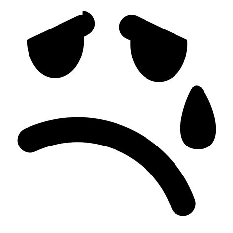 Emo Cry Vector Svg Icon Svg Repo