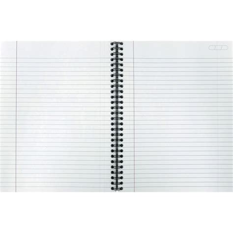 Mead Cambridge Limited Business Notebook 80 Sheets Twin Wirebound Ruled Margin 6 5 8