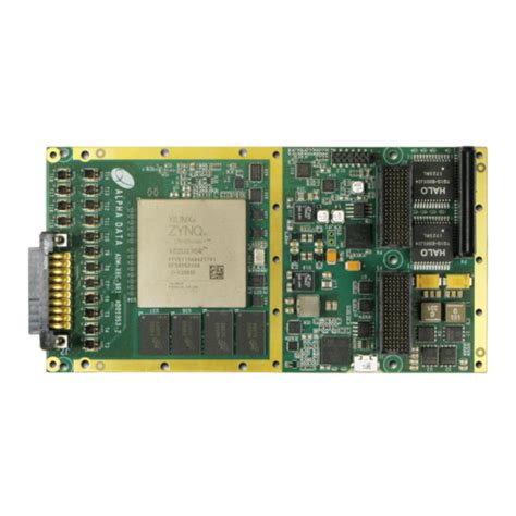 Alpha Data Adm Xrc 9r1 User Manual Pdf Download Manualslib